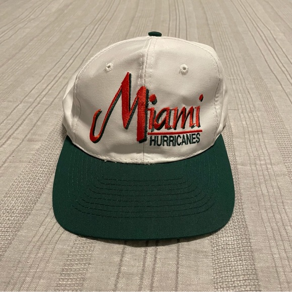 The Game | Accessories | Vintage The Game Miami Hurricanes Snapback Hat ...